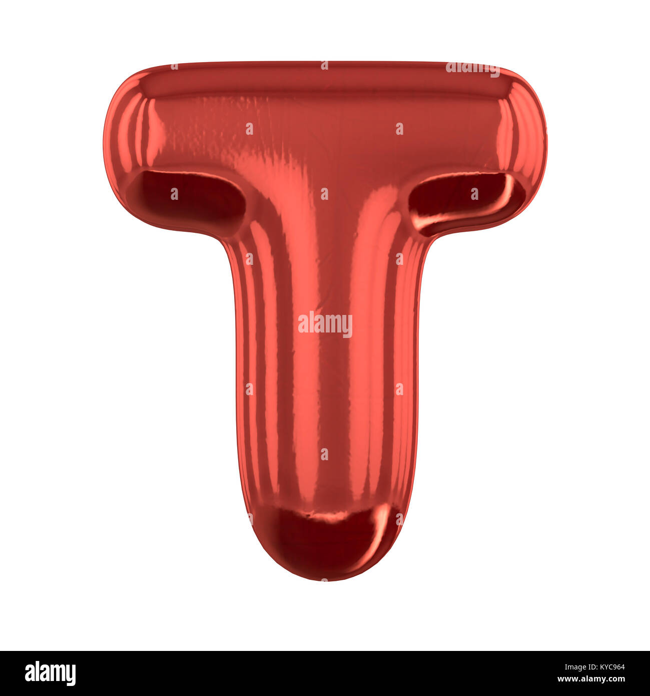 Inflatable letters of the alphabet. 3D rendering Stock Photo - Alamy