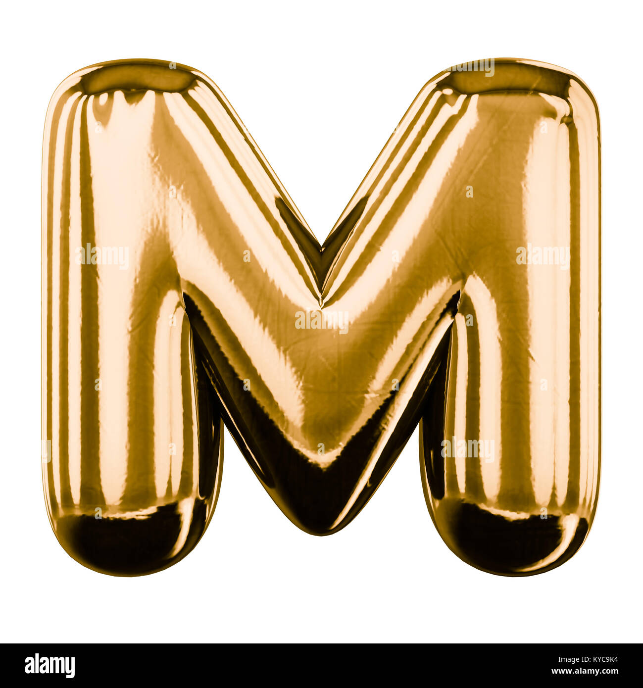 Inflatable letters of the alphabet. 3D rendering Stock Photo - Alamy