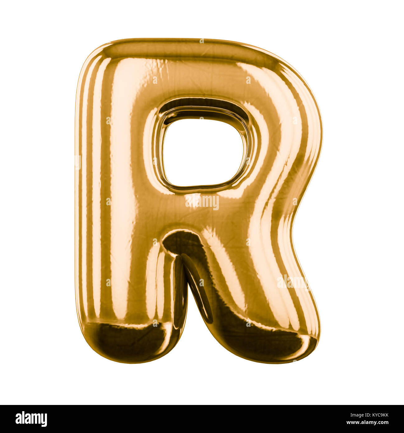 Inflatable letters of the alphabet. 3D rendering Stock Photo - Alamy