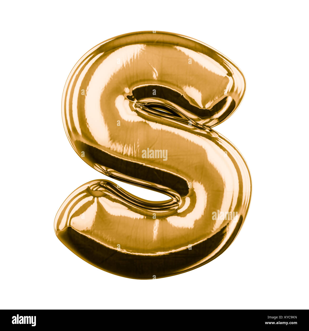 Inflatable letters of the alphabet. 3D rendering Stock Photo - Alamy