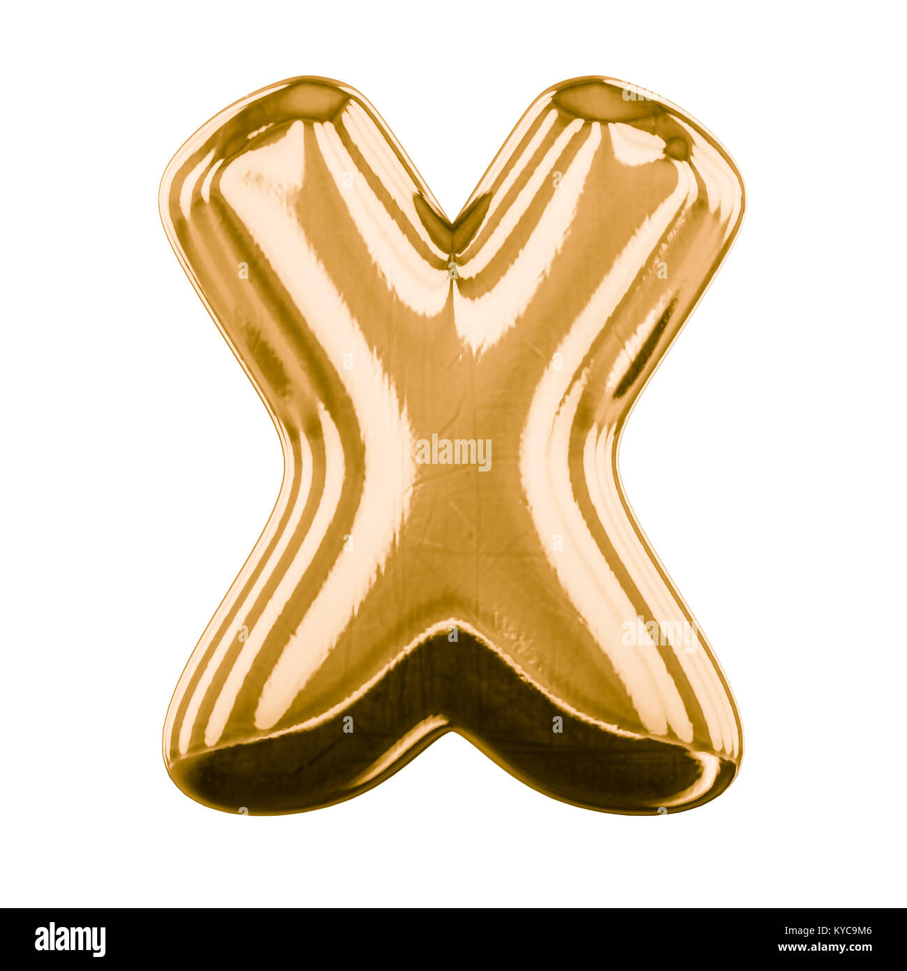 Inflatable letters of the alphabet. 3D rendering Stock Photo - Alamy