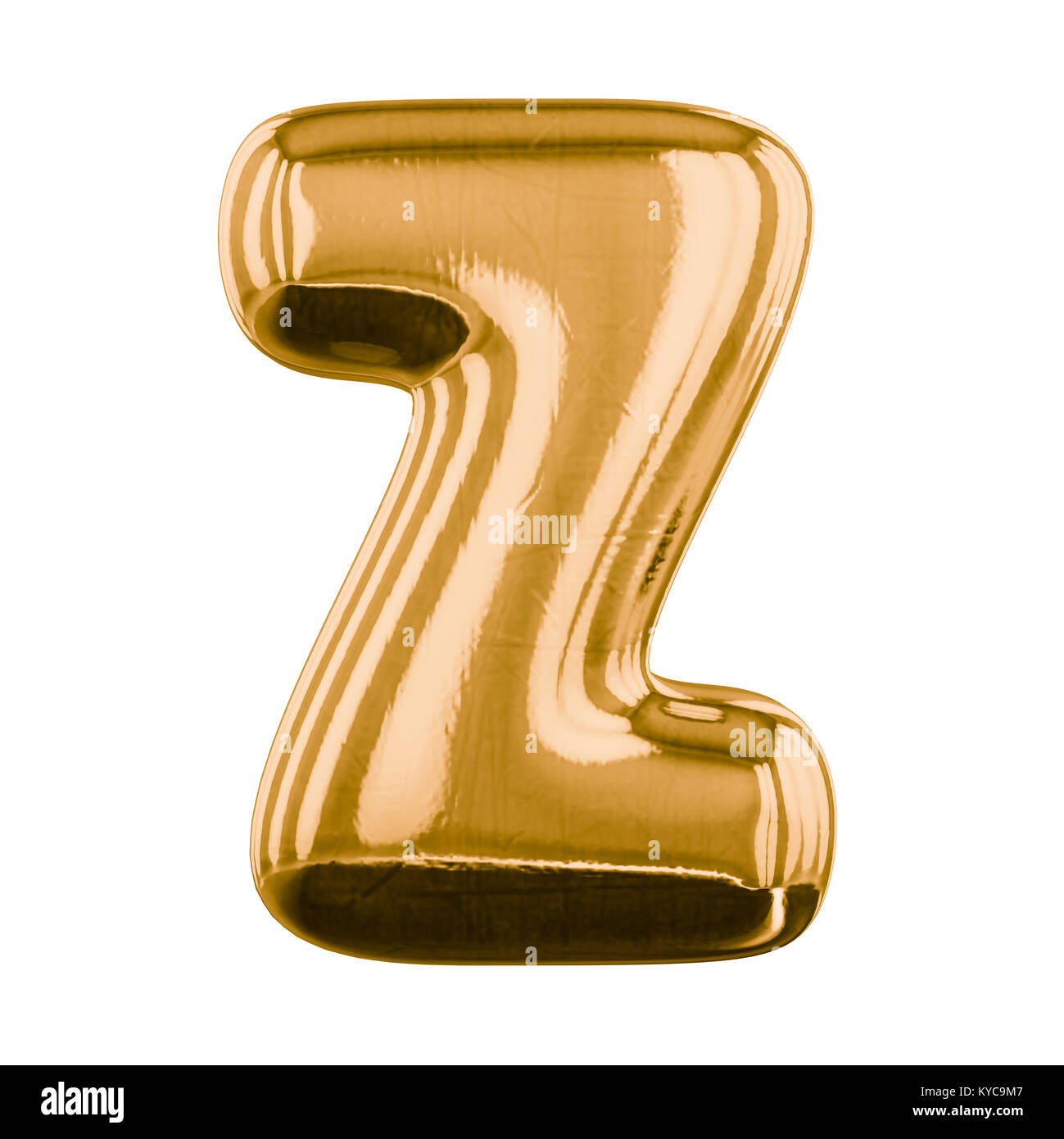 Inflatable letters of the alphabet. 3D rendering Stock Photo - Alamy