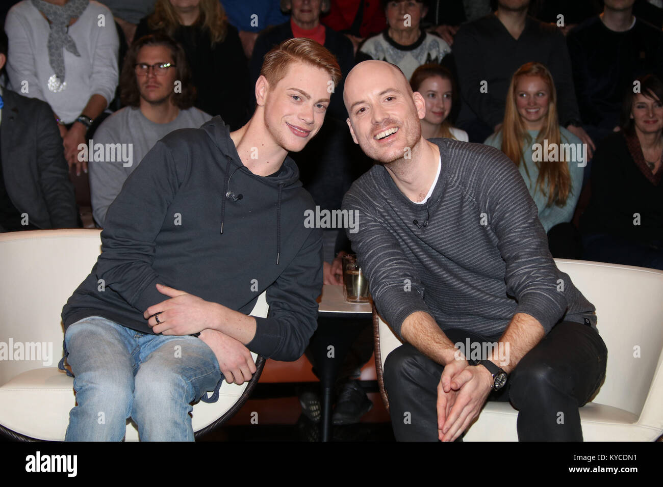 Markus Lanz Talkshow Featuring: Daniel Meyer (lebt von Geburt an mit ...