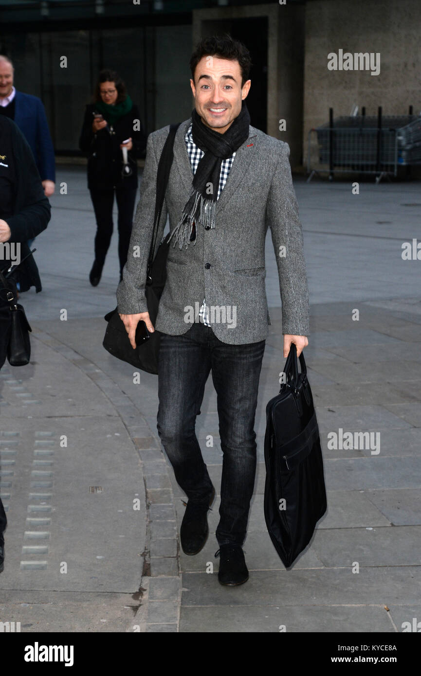 Strictly Come Dancing Finalists arrive at The BBC for a press ...