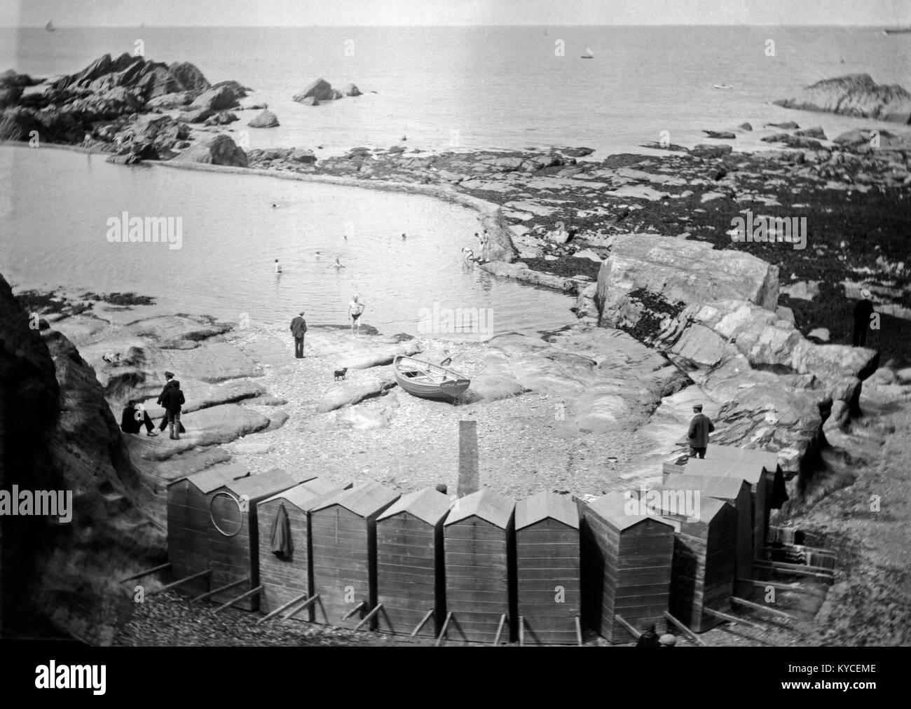Victorian beach photo hi-res stock photography and images - Alamy