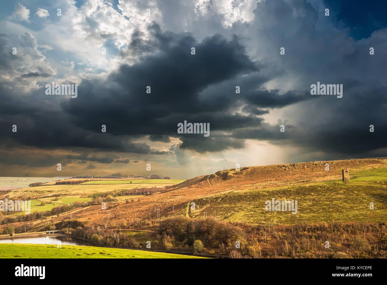 Storm yorkshire moors hi-res stock photography and images - Alamy