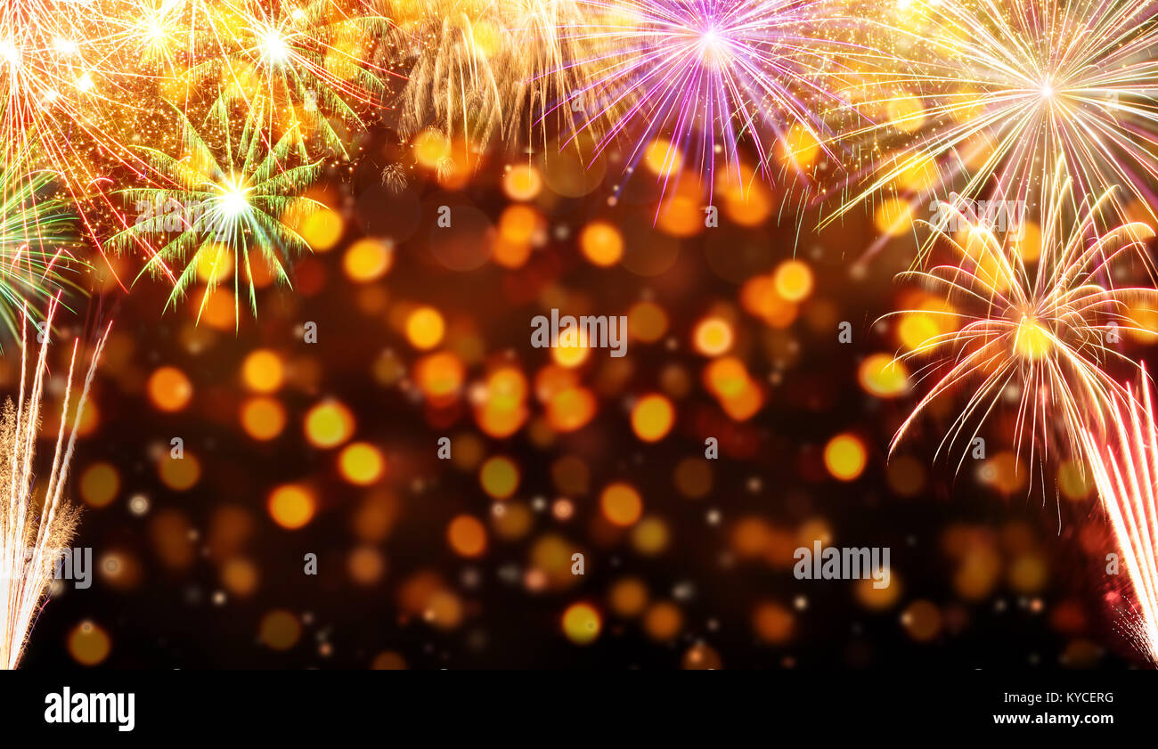 Fireworks montage celebration hi-res stock photography and images - Alamy