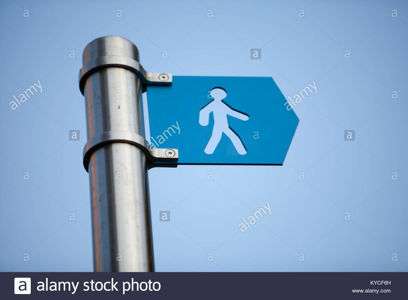 Pedestrian Walk Sign Stock Photos & Pedestrian Walk Sign Stock Images ...