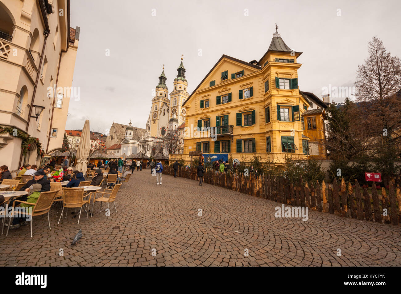 Christmas Market, Bressanone, Brixen, Bolzano, Trentino Alto Adige ...