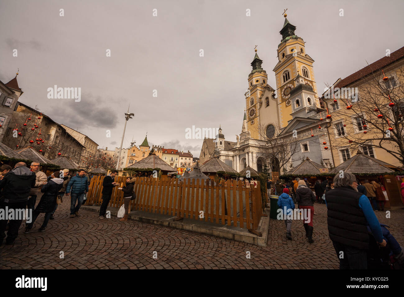 Christmas Market, Bressanone, Brixen, Bolzano, Trentino Alto Adige ...