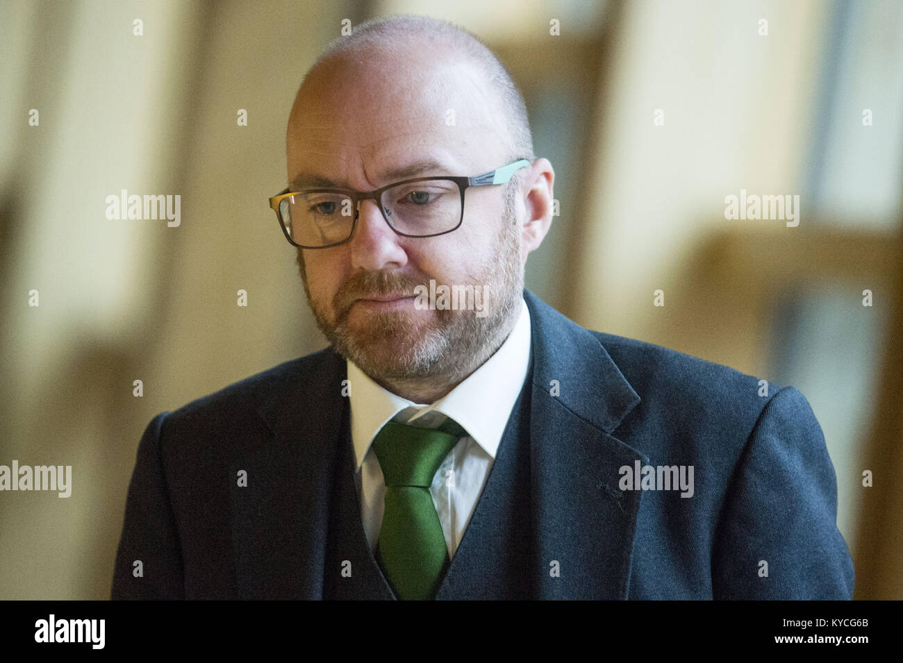Politicians attend Scottish First Minister's Questions at Holyrood in ...