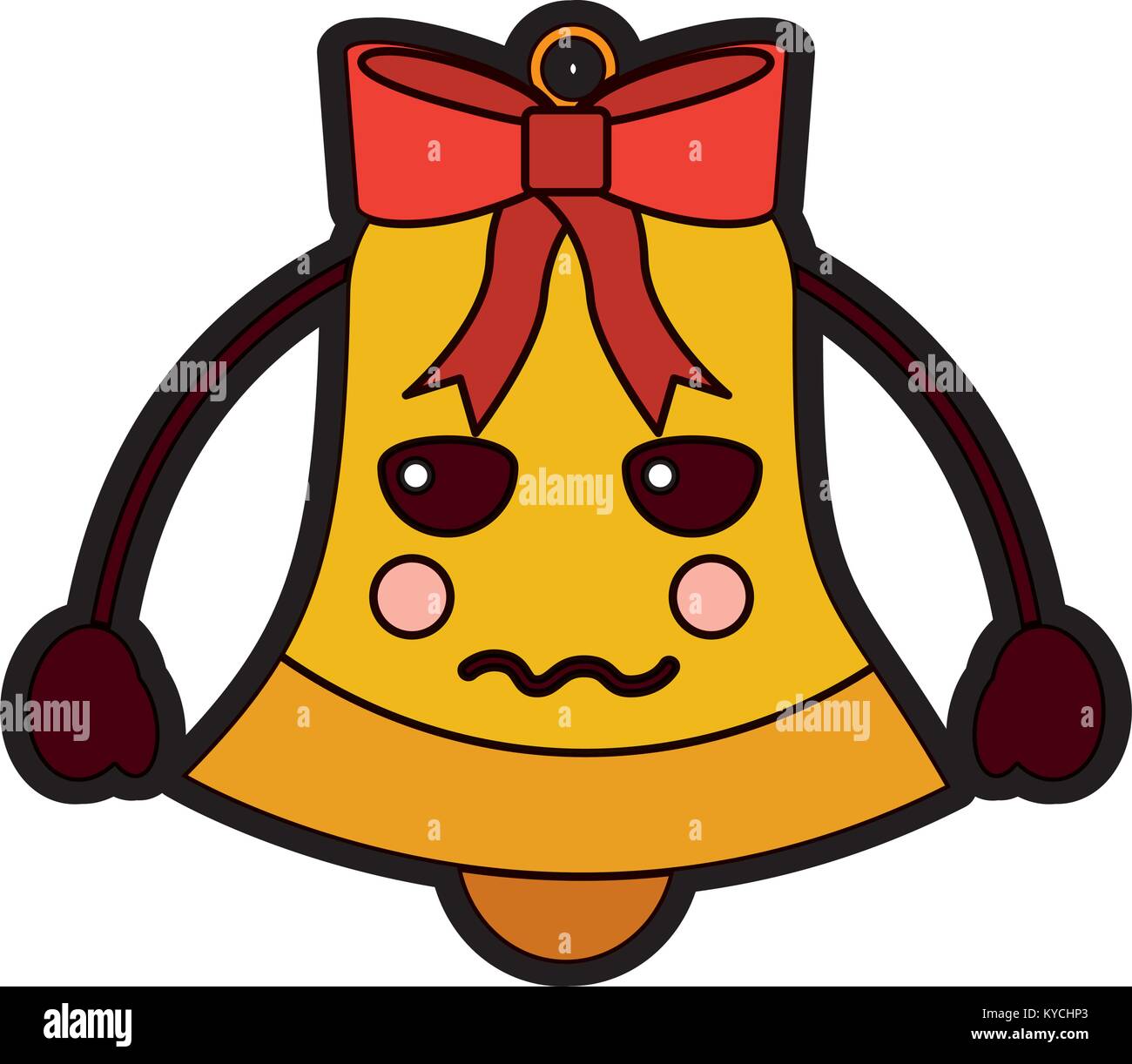 Sad bell Stock Vector Images - Alamy