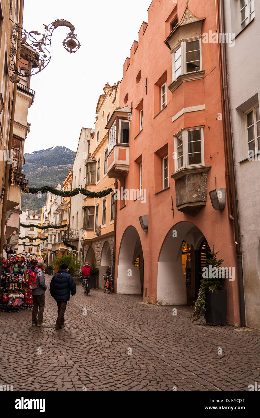 Old Town, Bressanone, Brixen, Bolzano, Trentino Alto Adige, Italy Stock ...