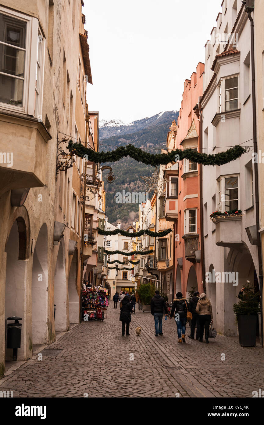Old Town, Bressanone, Brixen, Bolzano, Trentino Alto Adige, Italy Stock ...