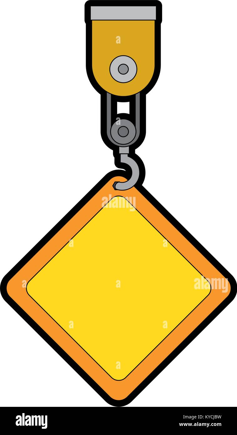 Caution heavy load sign Stock Vector Images - Alamy