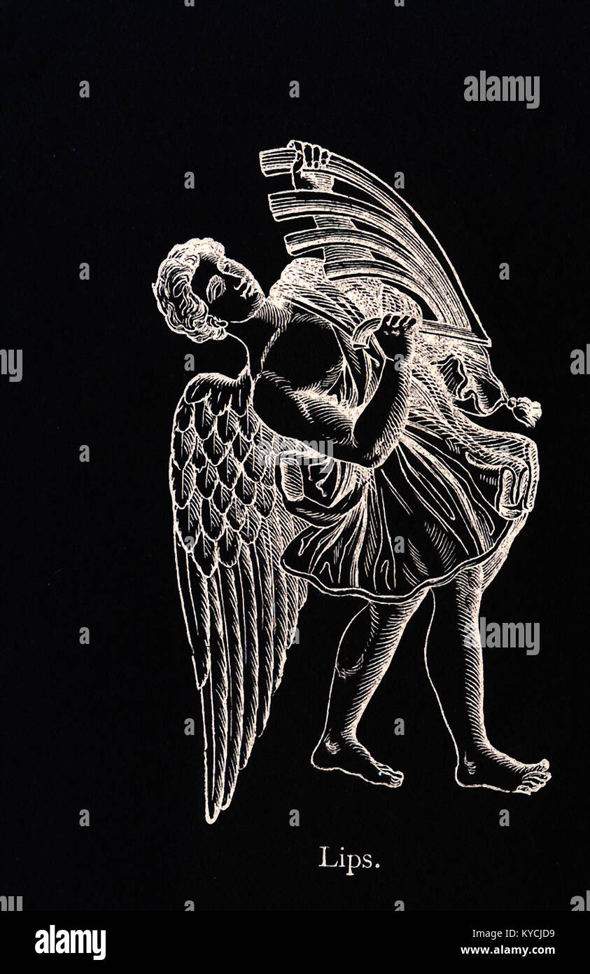 The figure pictured here, according to Greek mythology, is Lips, or ...