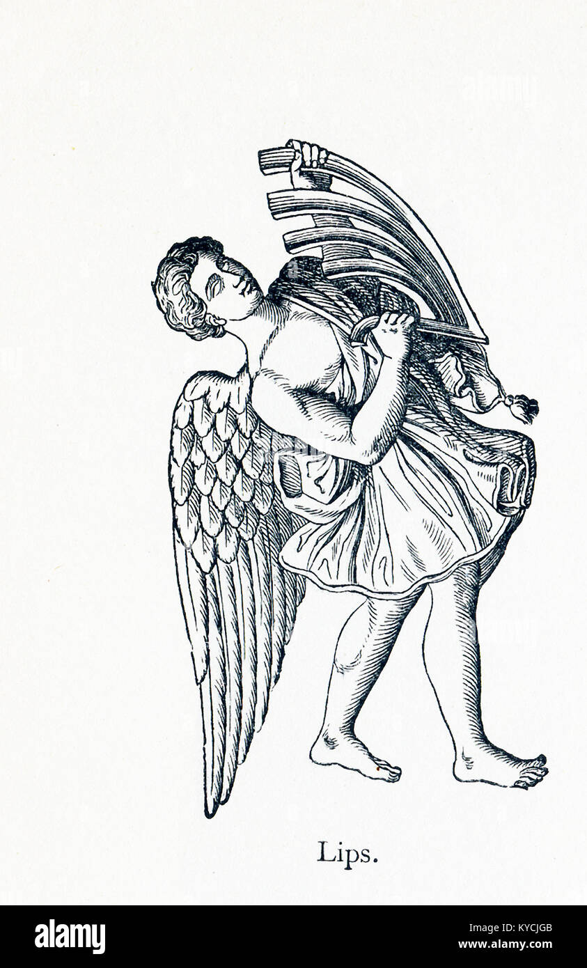 The figure pictured here, according to Greek mythology, is Lips, or ...