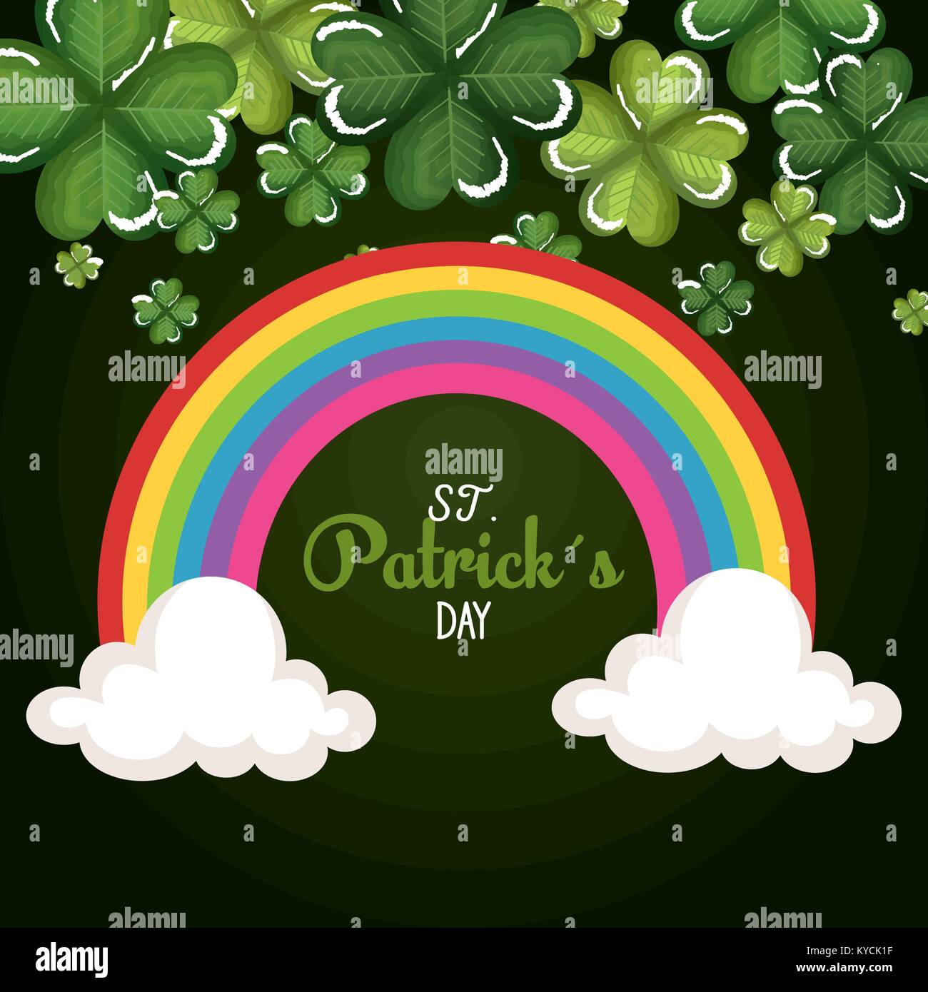 happy saint patricks day celebration Stock Vector Image & Art - Alamy