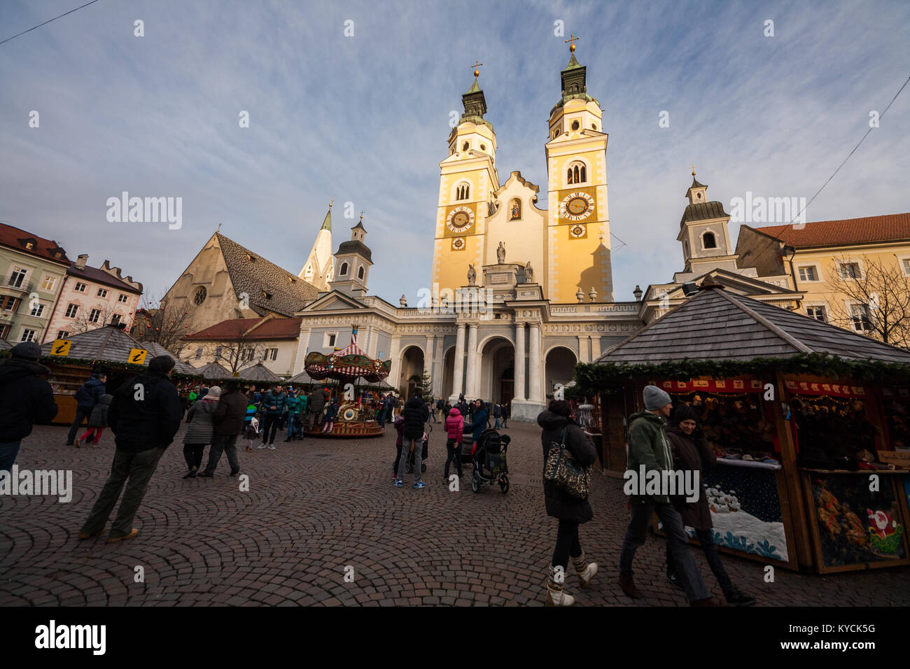 Christmas Market, Bressanone, Brixen, Bolzano, Trentino Alto Adige ...