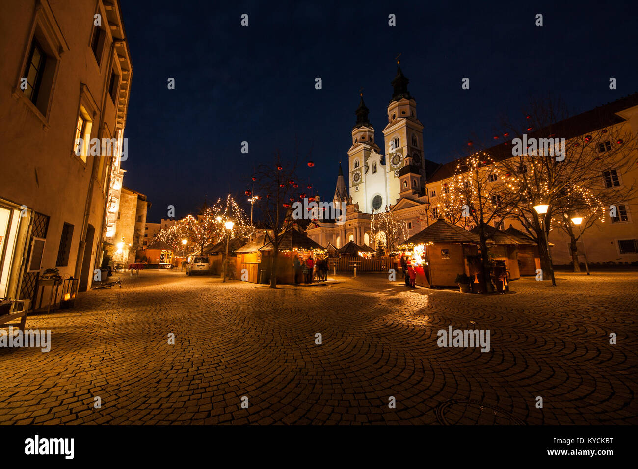 Christmas Market, Bressanone, Brixen, Bolzano, Trentino Alto Adige ...