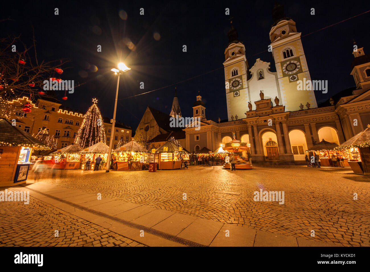 Christmas Market, Bressanone, Brixen, Bolzano, Trentino Alto Adige ...