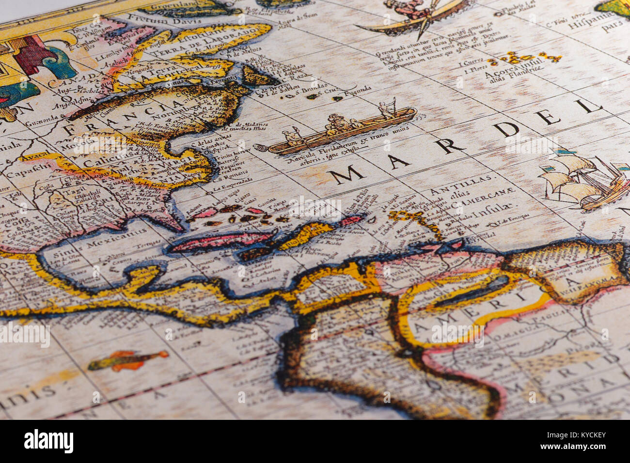 Archaic world map hi-res stock photography and images - Alamy