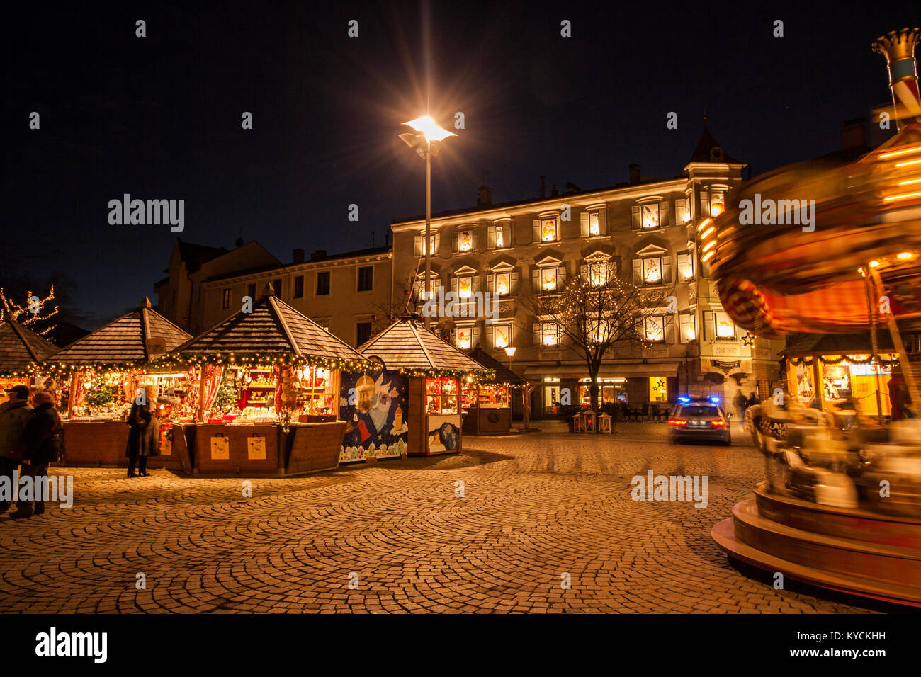 Christmas Market, Bressanone, Brixen, Bolzano, Trentino Alto Adige ...