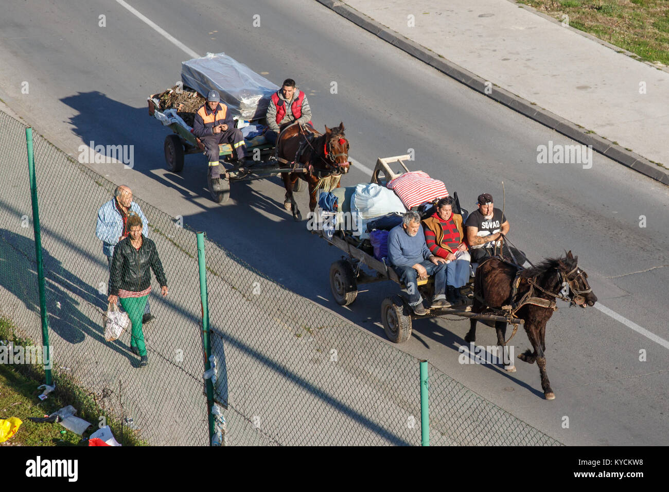 Gypsy serbia hi-res stock photography and images - Alamy