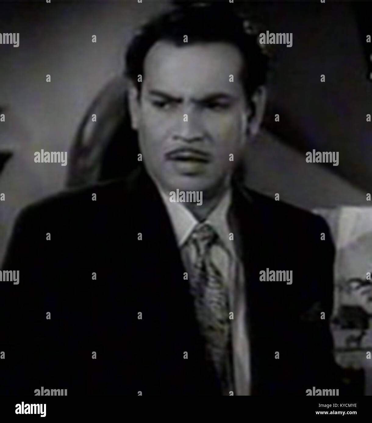 A historical image of P. Jairaj, a prominent figure, captured in ...