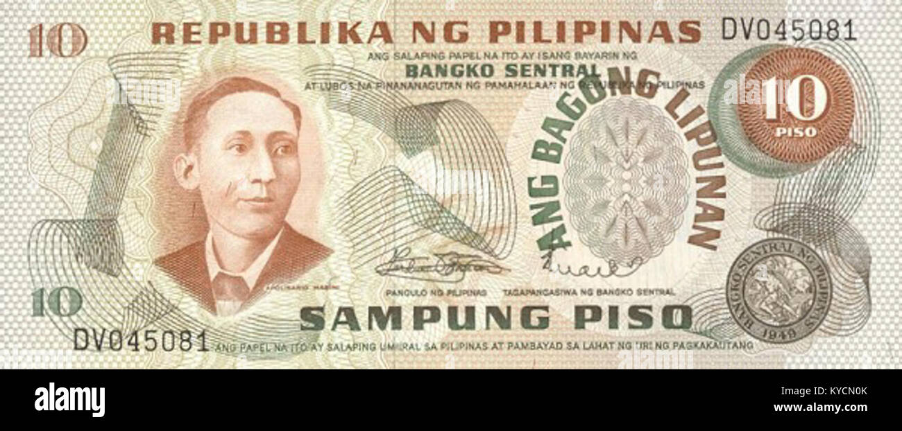 The P10 Bagong Lipunan series refers to a set of banknotes issued in ...