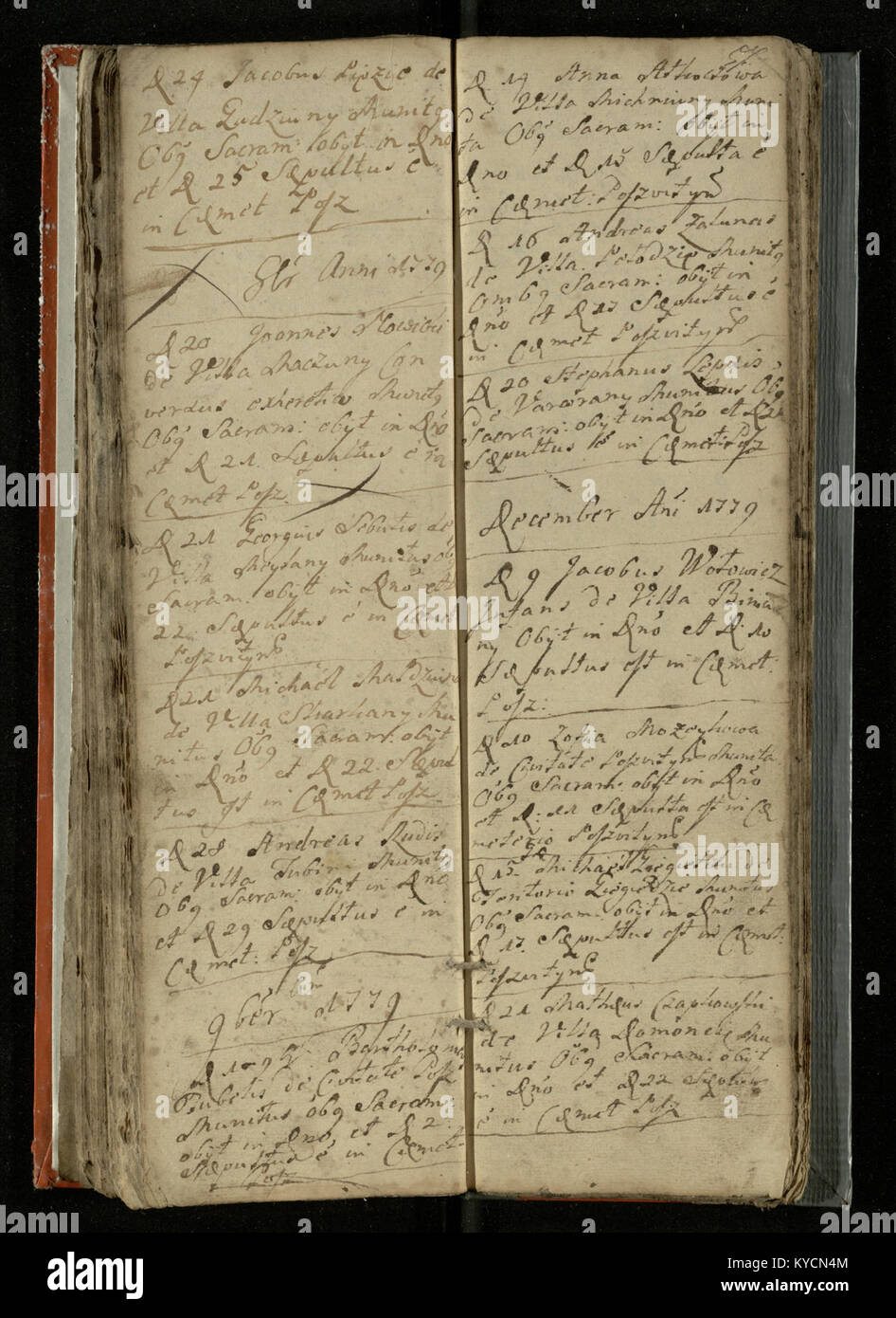 A death register from the Pašvitinio Roman Catholic Church covering ...