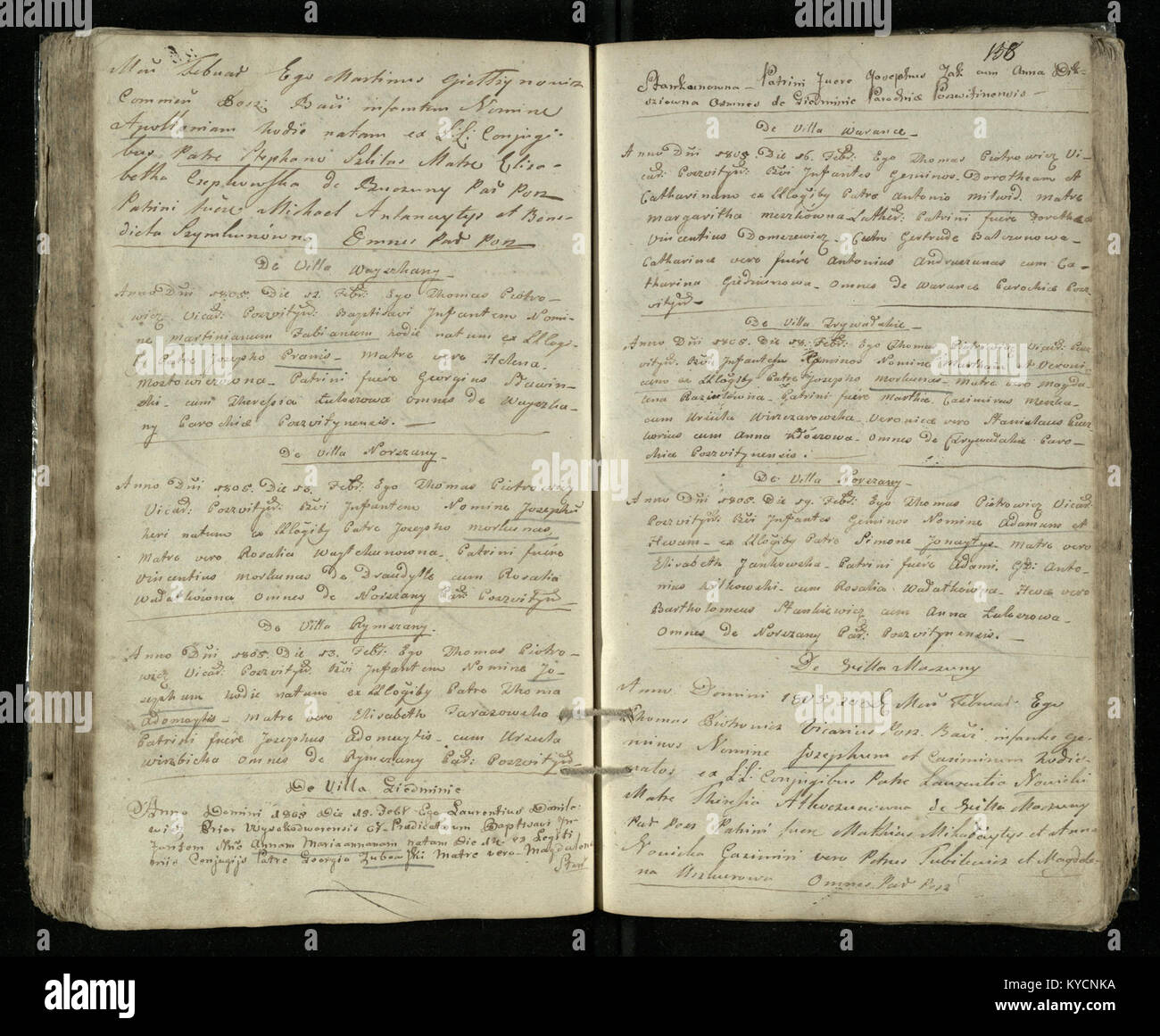 Baptismal record hi-res stock photography and images - Alamy