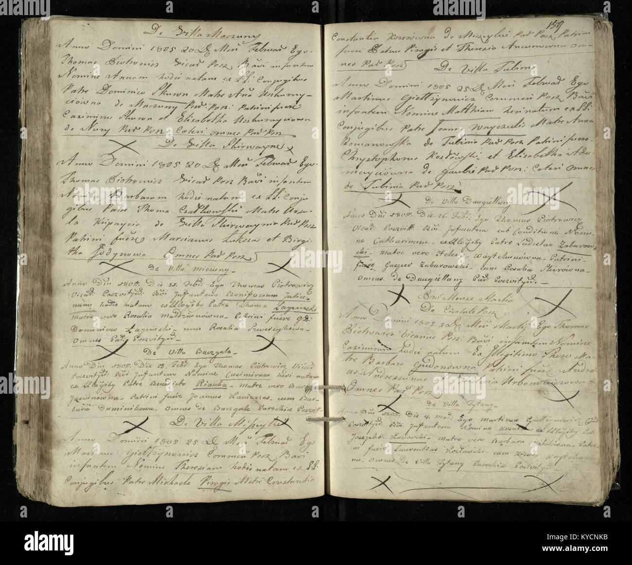 “Pašvitinis RKB baptism register book 1793-1811” records baptisms ...