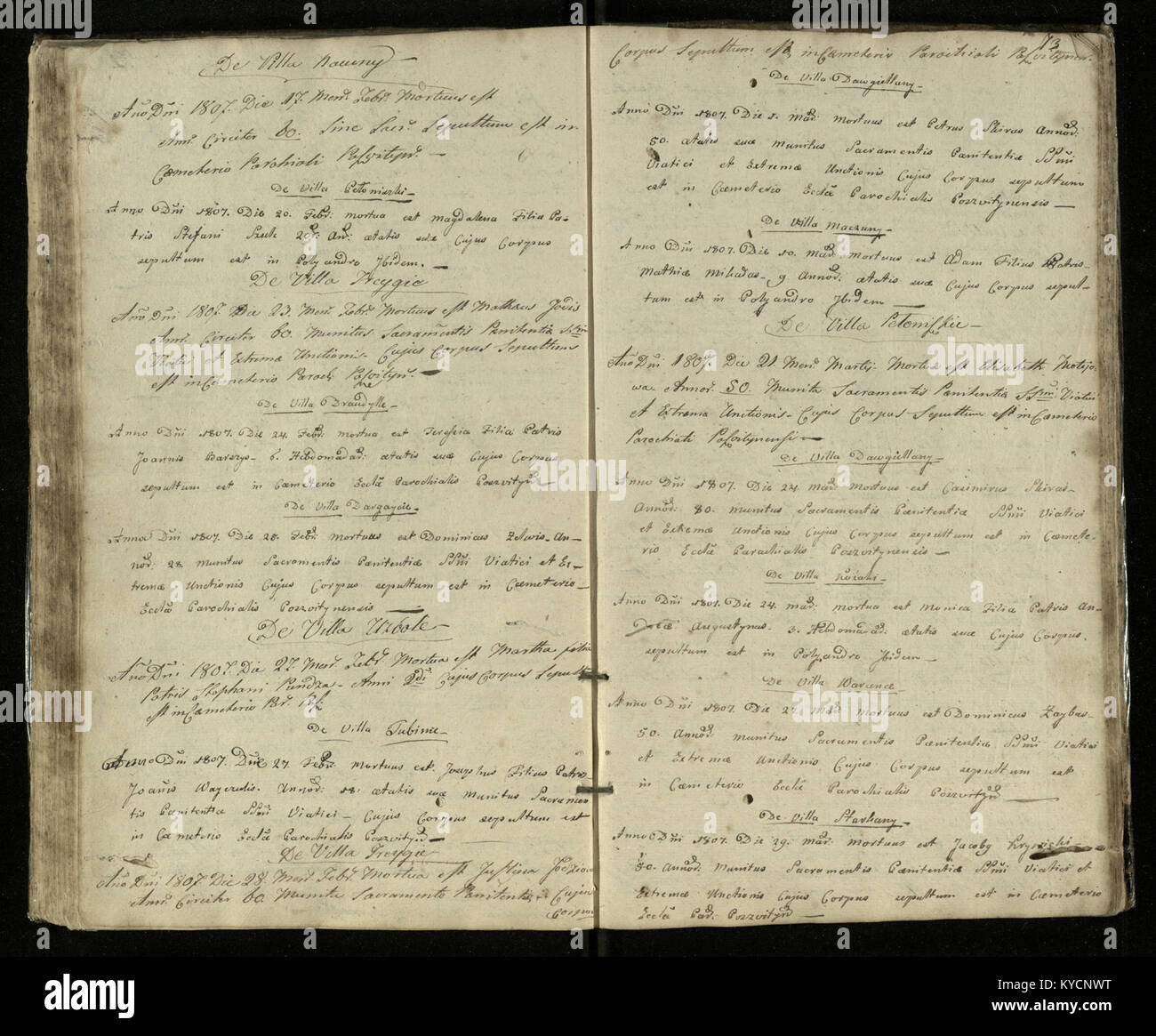 Death documentation hi-res stock photography and images - Alamy