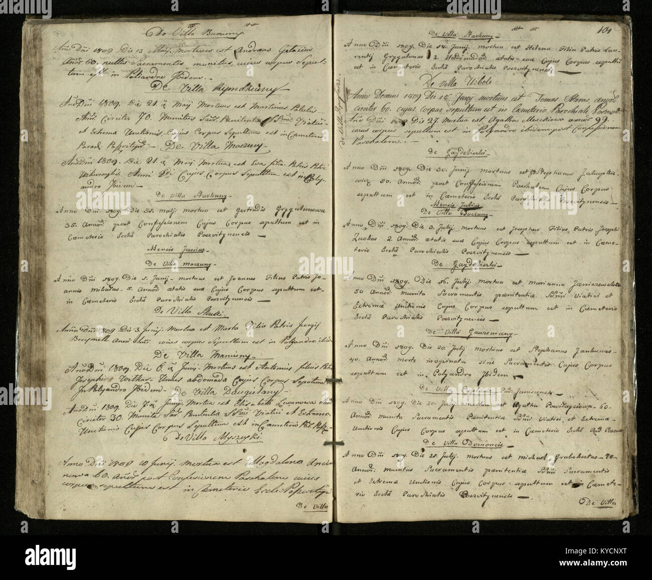 Death record book from Pašvitinys RKB Church, Lithuania, covering 1793 ...