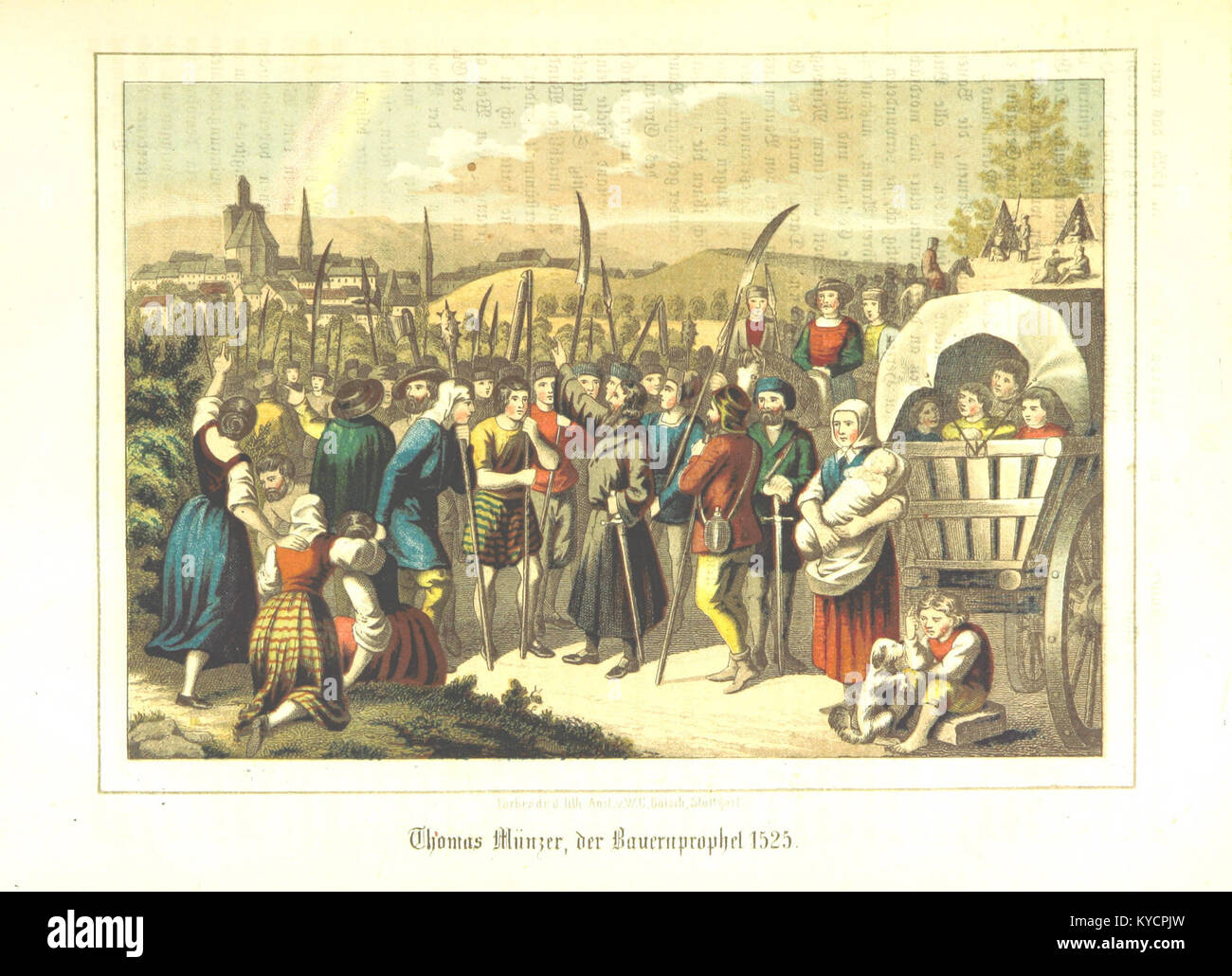 German peasants hi-res stock photography and images - Alamy