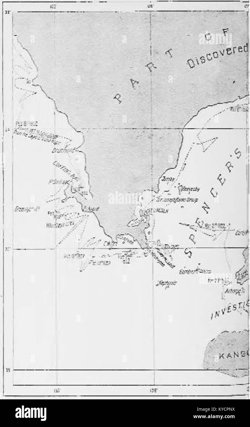 Matthew flinders map hi-res stock photography and images - Alamy