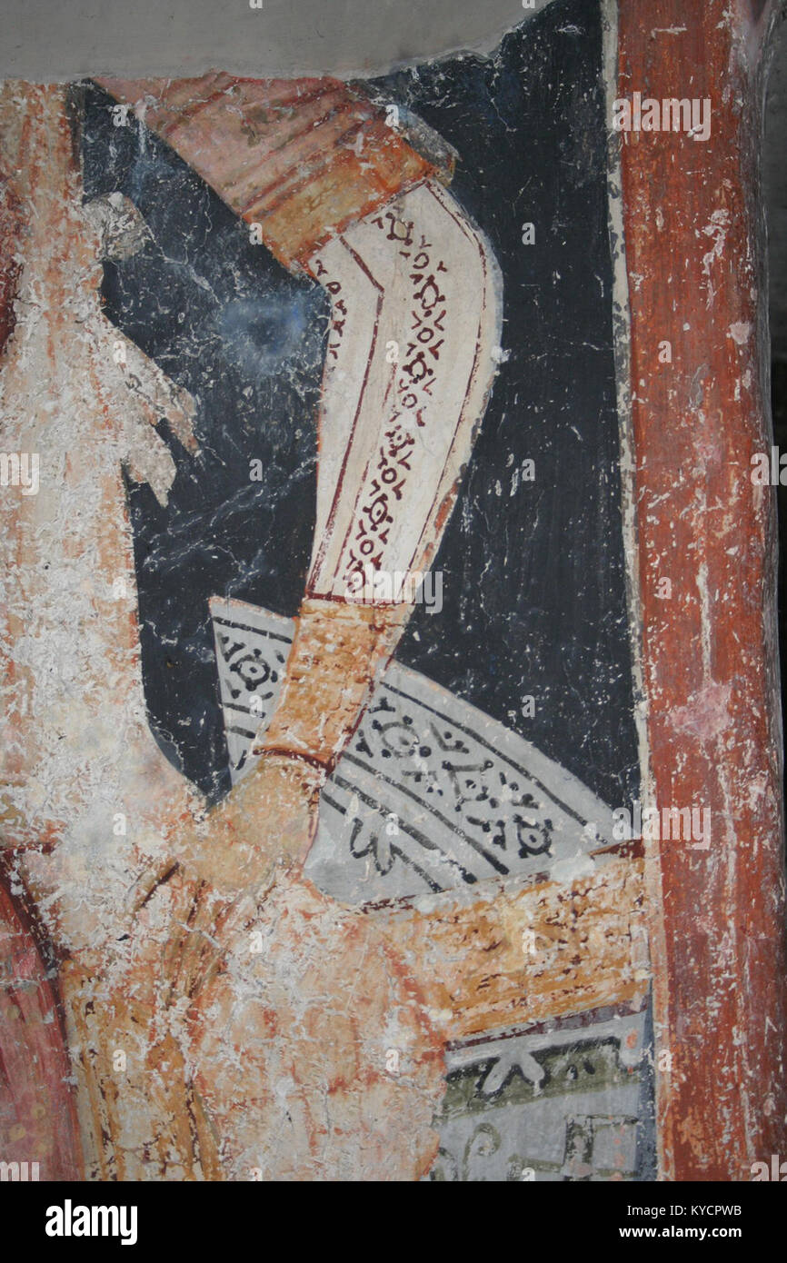 A collection of frescoes from St. Demetrius Church in Markova Sušica ...