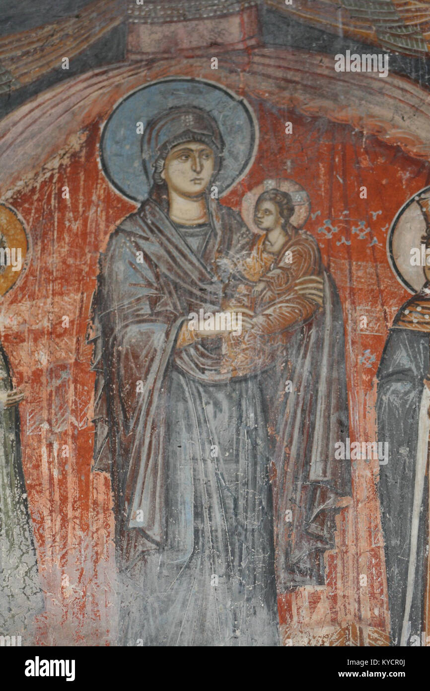 The paintings in St. Demetrius Church, located in Markova Susica, are ...