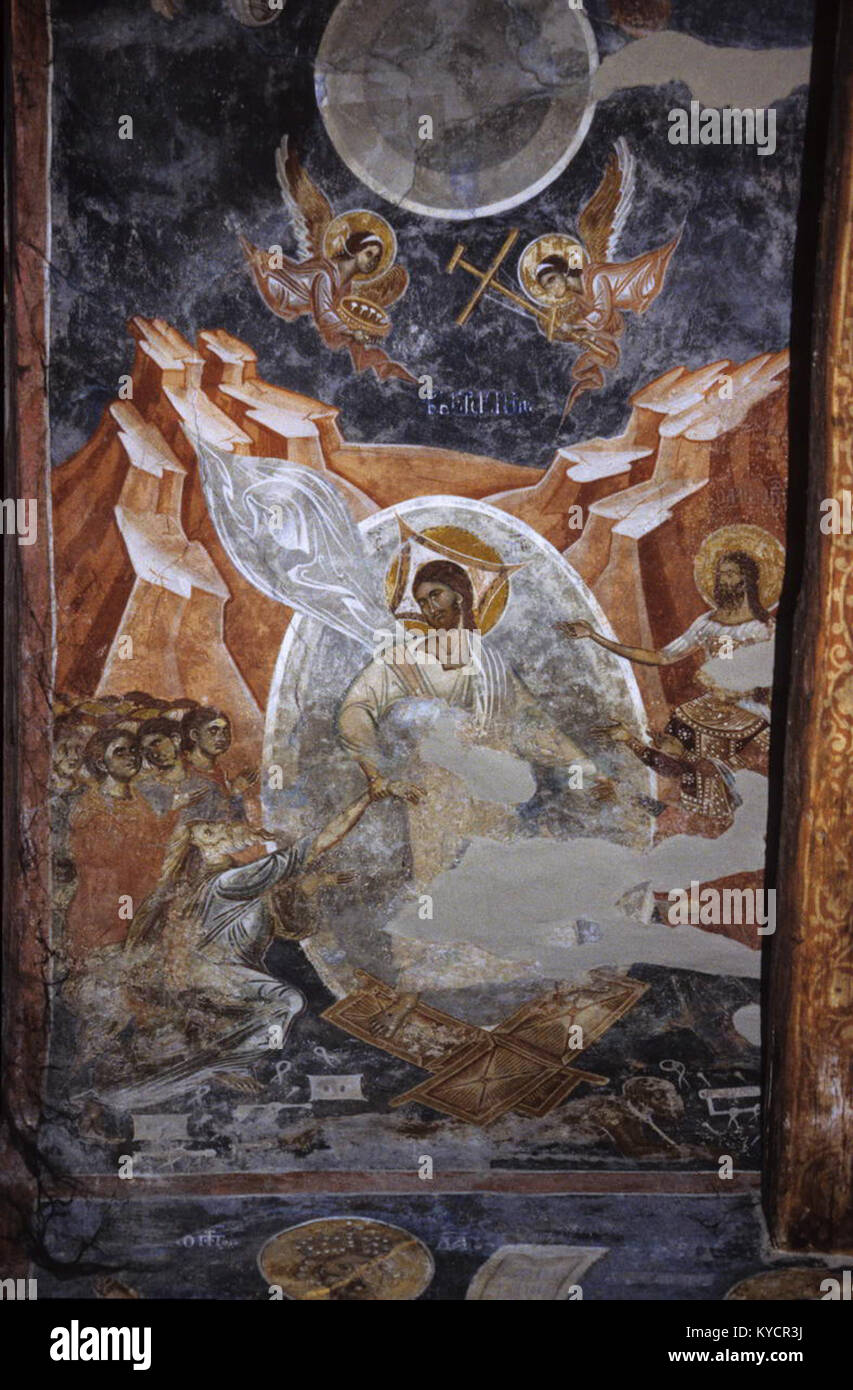 A series of paintings in St. Demetrius Church, Markova Susica ...