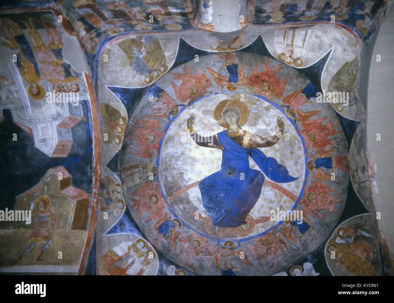 Paintings in St. Demetrius Church in Markova Susica depict religious ...