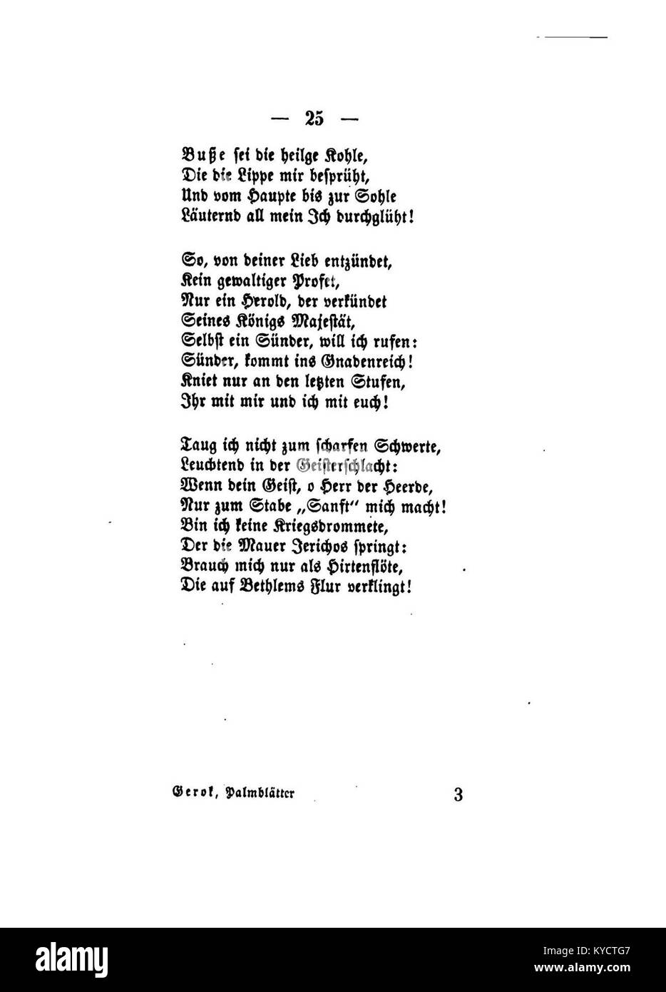 Palmblätter is actually a poetic collection by Karl Gerok, not ...
