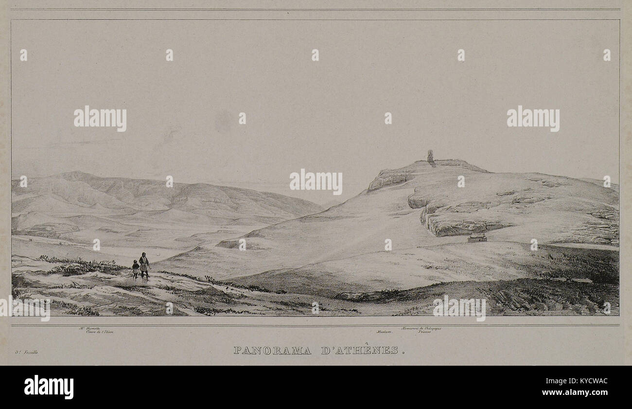 This 1834 panoramic artwork by Otto Magnus von Stackelberg depicts ...