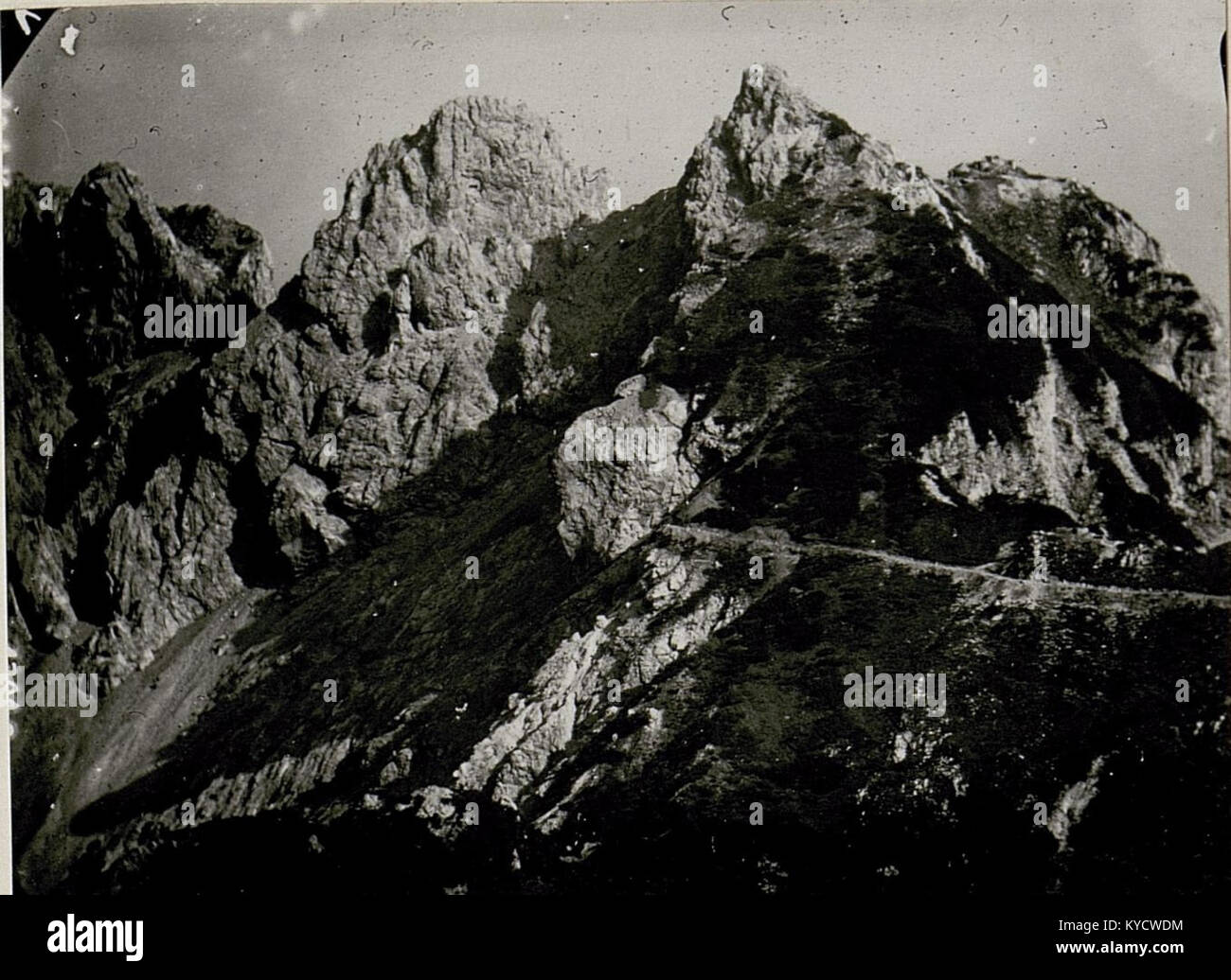 A panoramic image from 1725 showing the Italian positions at ...