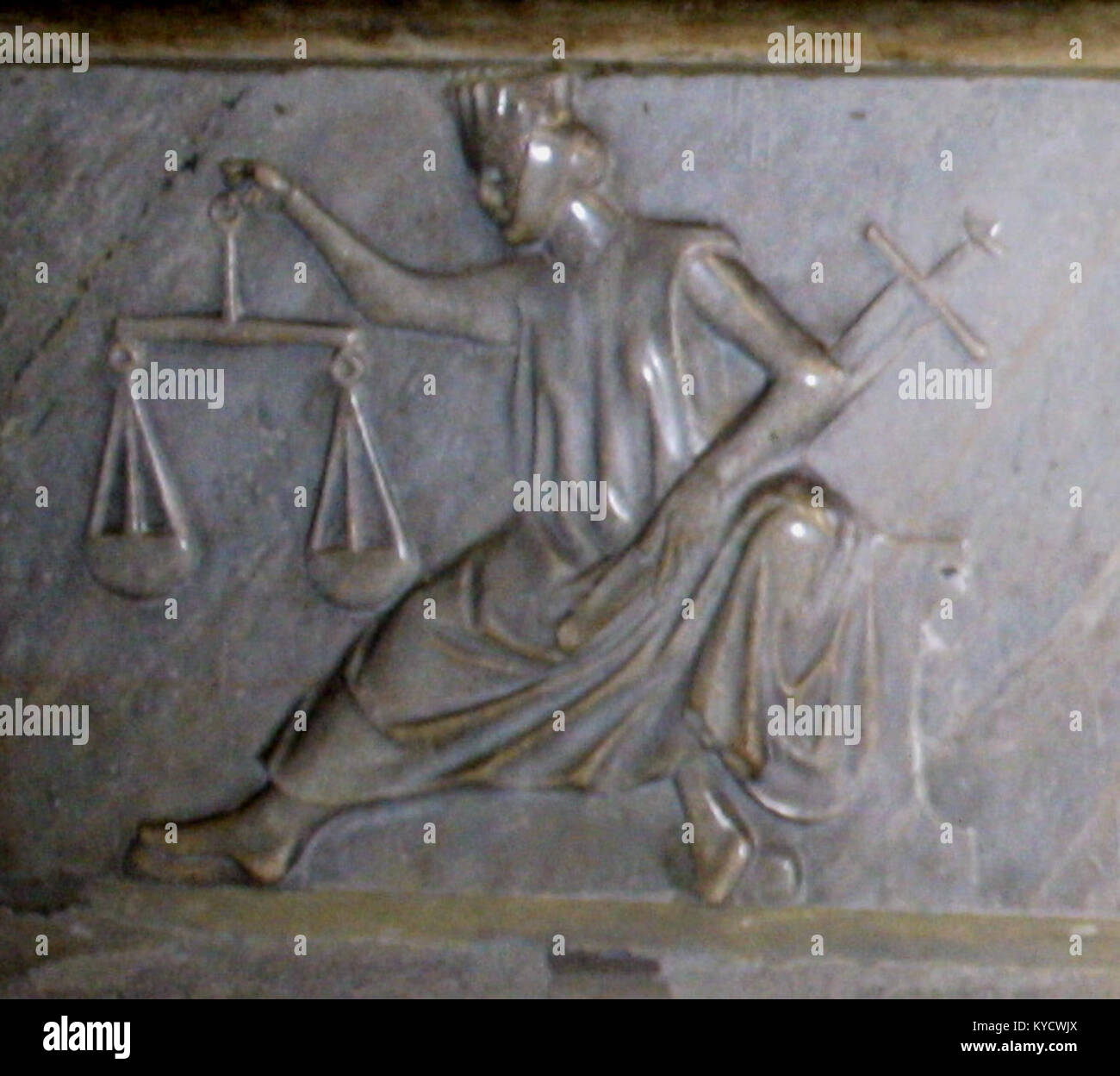 Justitia illustration hi-res stock photography and images - Alamy