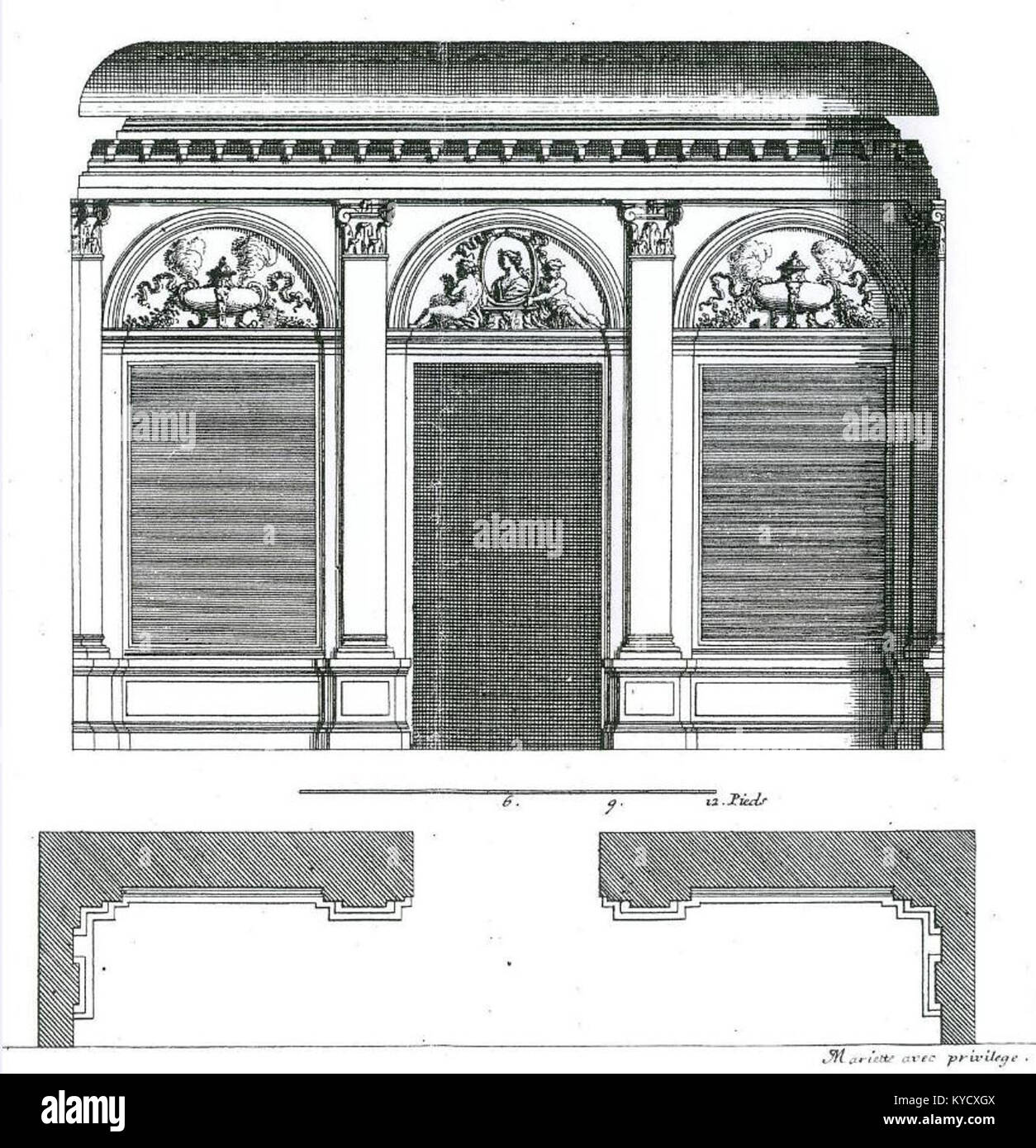 Side view historic building Cut Out Stock Images & Pictures - Alamy