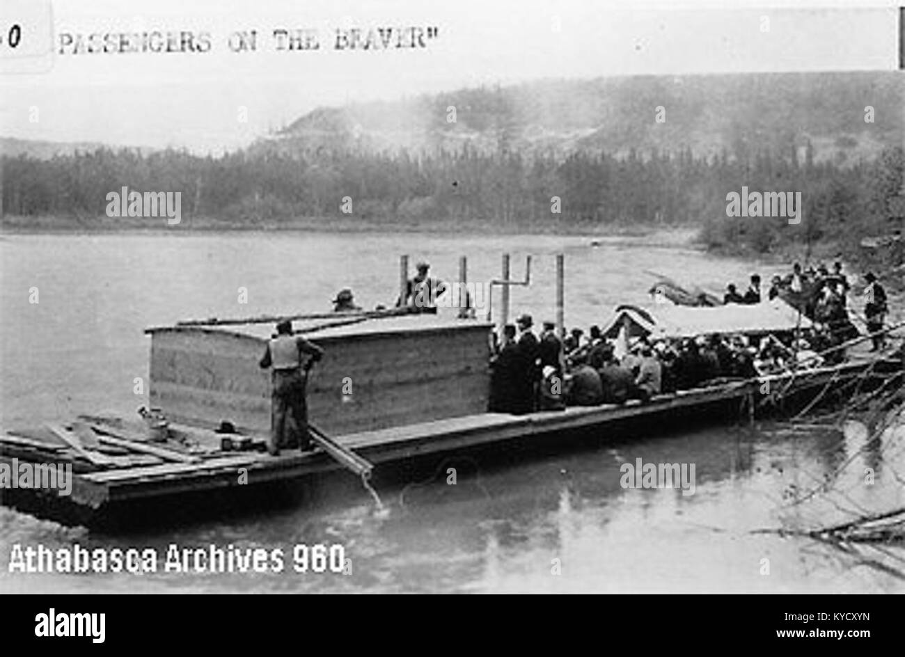 Passengers on boat Black and White Stock Photos & Images - Alamy