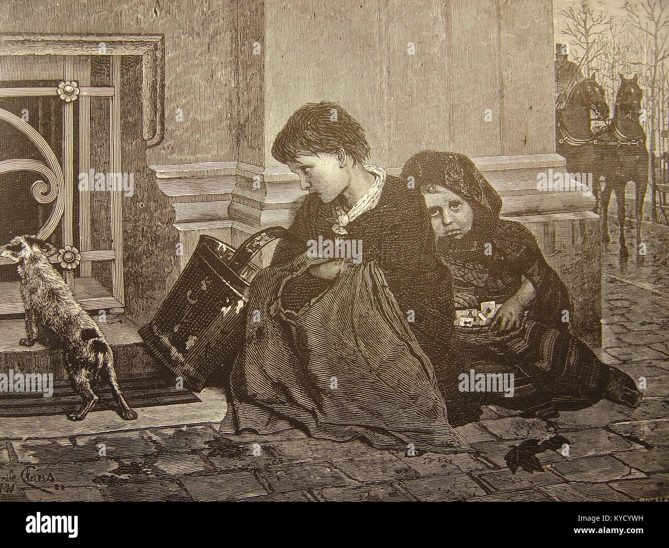 Art depicting poverty hi-res stock photography and images - Alamy