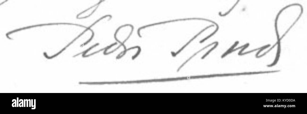 A signature of Pedro Prado, a Chilean writer and artist known for his ...