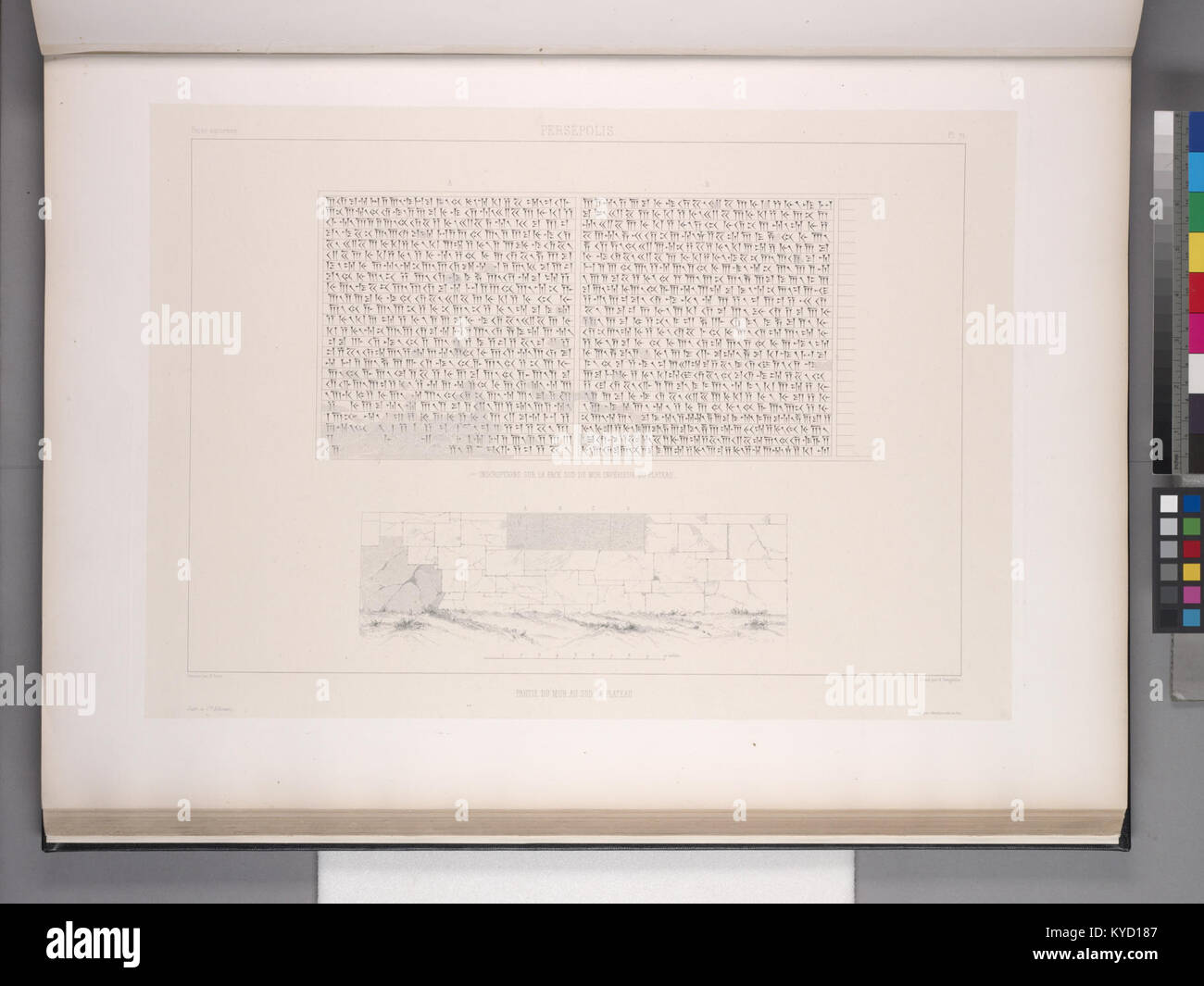 Ancient persian inscriptions on hi-res stock photography and images - Alamy
